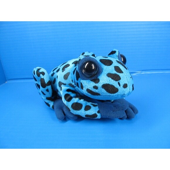 24k | Toys | Vintage 24k Frog Culture Blue Tree Frog Plush Stuff Animal ...